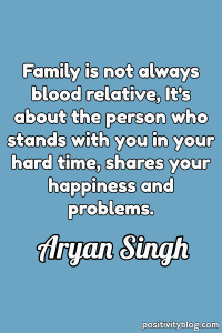 50 Family Isn’t Always Blood Quotes to Help You Live a Happier and ...