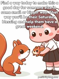 40 Saturday Blessings and Images for an Inspiring and Positive Day